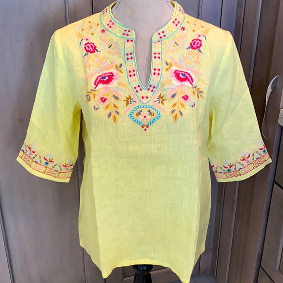 Caite and Kyla | Tops | New Caite And Kyla Brand Linen Top | Poshmark